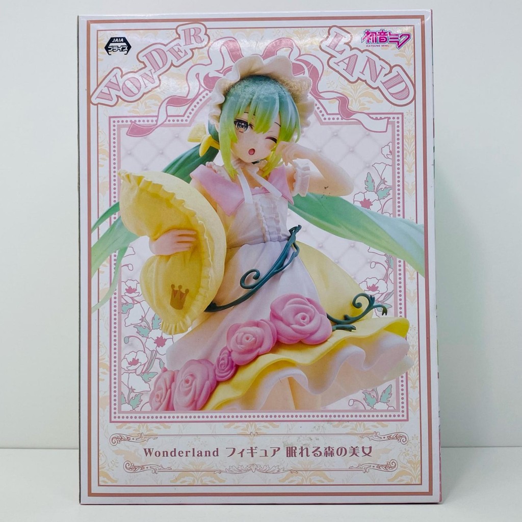 Vocaloid Hatsune Miku Sleeping Beauty Wonder land Figure Taito ...