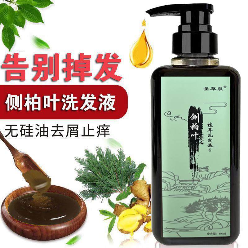 Oil Control Soft Vegetable Soap Corner Soft Shampoo Silicone Free Ginger Polygonum Multiflorum ...