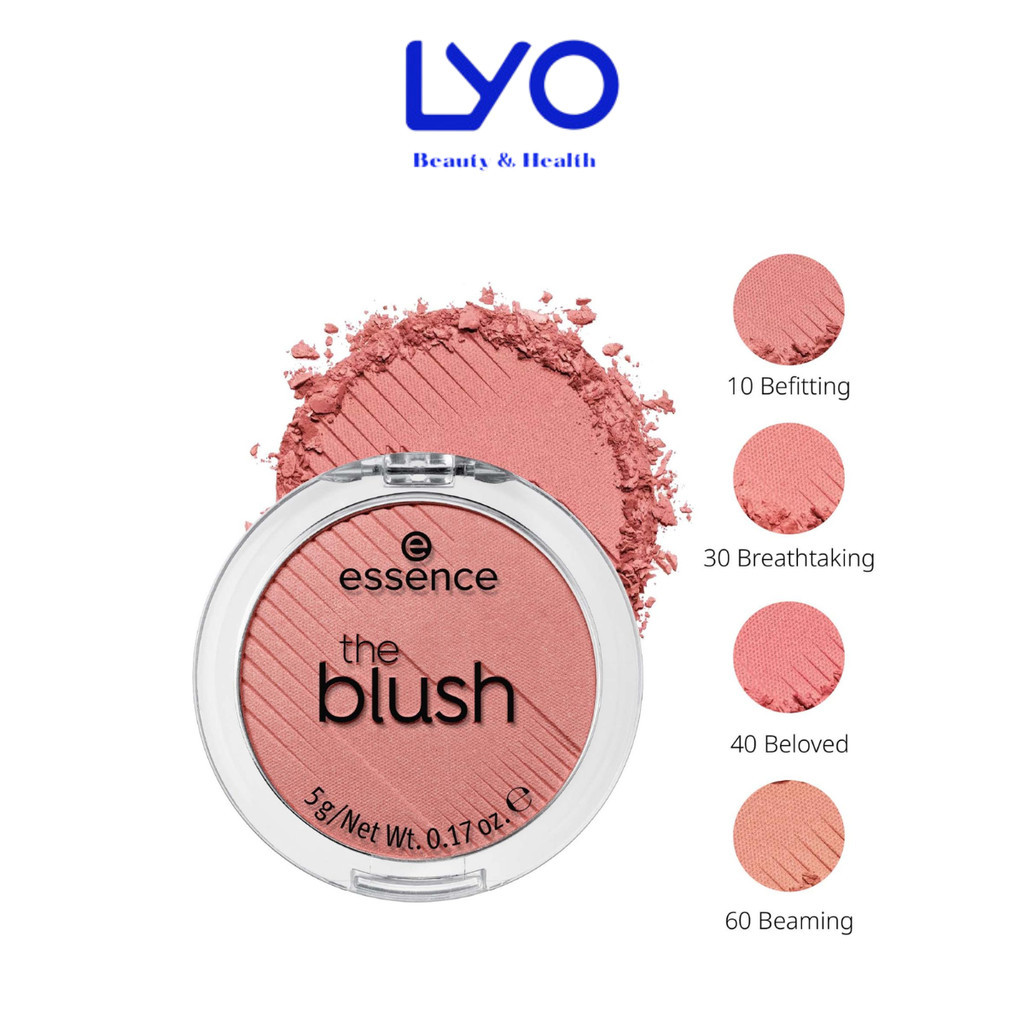 Essence The Blush 4 Trendy Colors, Smooth Powder Easy to Blend, Creates ...
