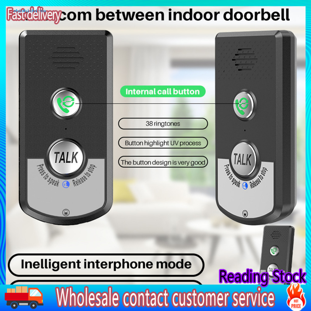 Home Intercom Espusta 2 Way Voice Intercom Wireless For Home Security ...