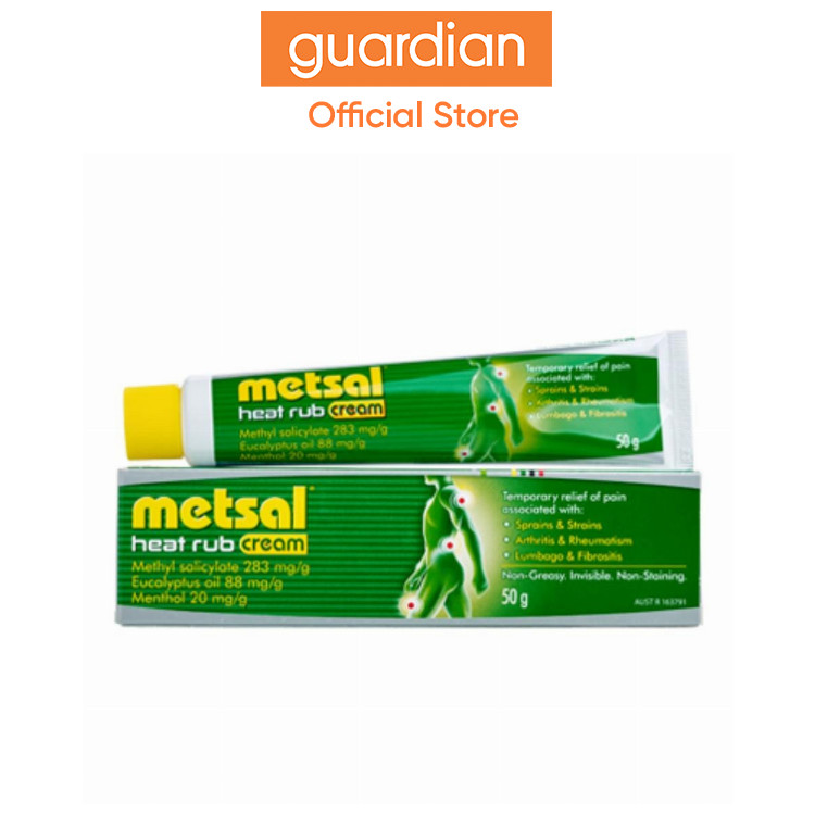 Metsal Analgesic Cream for Pain Relief 50g | Shopee Singapore