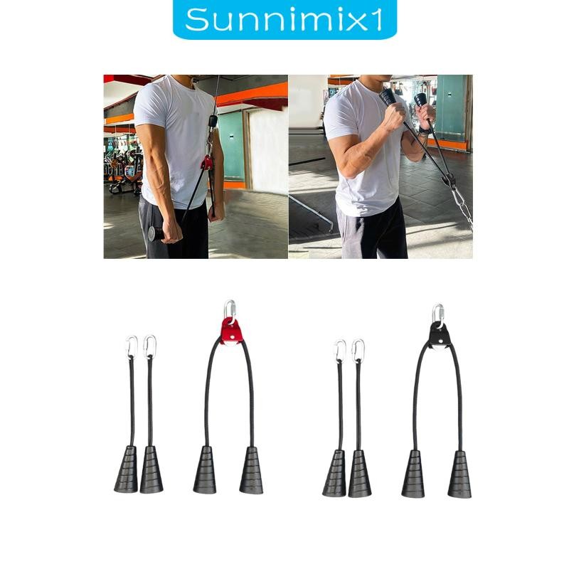 [Sunnimix1] Triceps Rope Pull Down Rope Portable Pulldown Rope Sturdy ...
