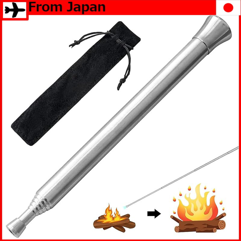 Fire Blowing Rod, Fire Starter, Portable Fire Blowing Rod, Telescopic ...