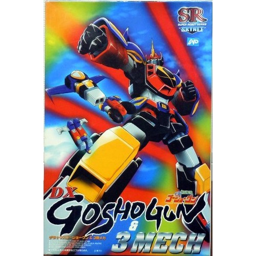 Aoshima Super Robot Series Deluxe Goshogun & 3 Mecha | Shopee Singapore