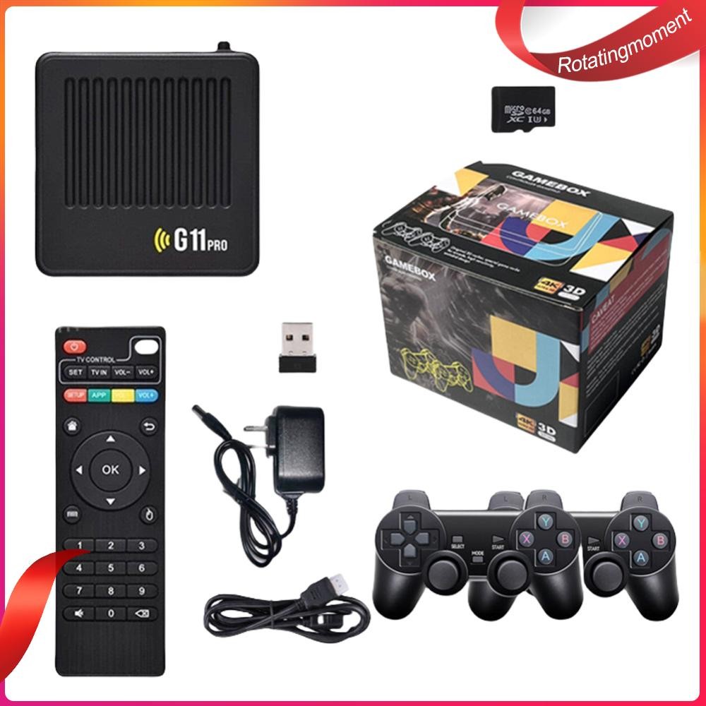RotatingMoment G11 Pro Retro Game Box Built in 10000+ Retro Games HD ...