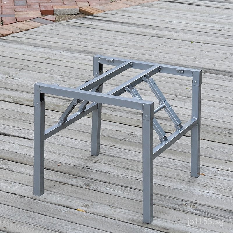 Square Dining Table Foldable Table Leg Stand, Foldable Small Table ...