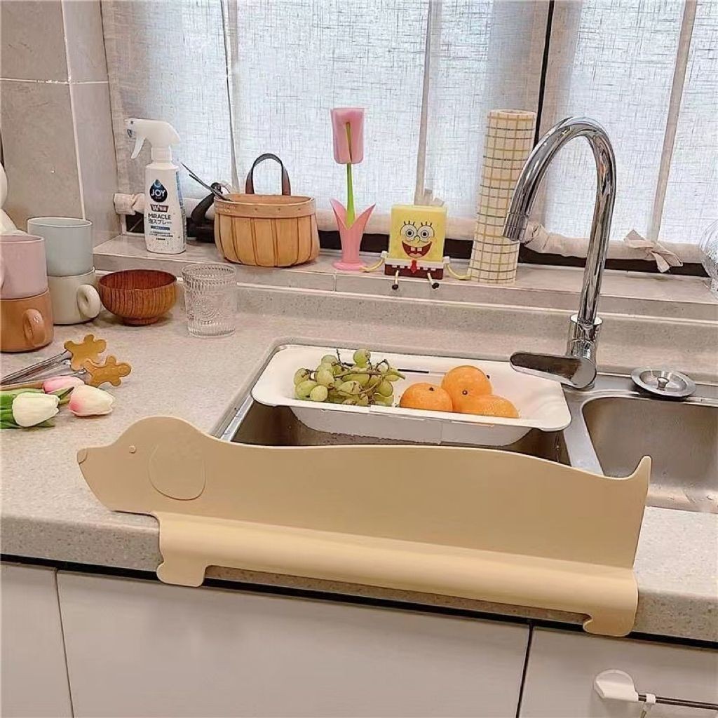 Sink Water-Blocking Plate Rack Kitchen Sink Baffle Pool Countertop ...