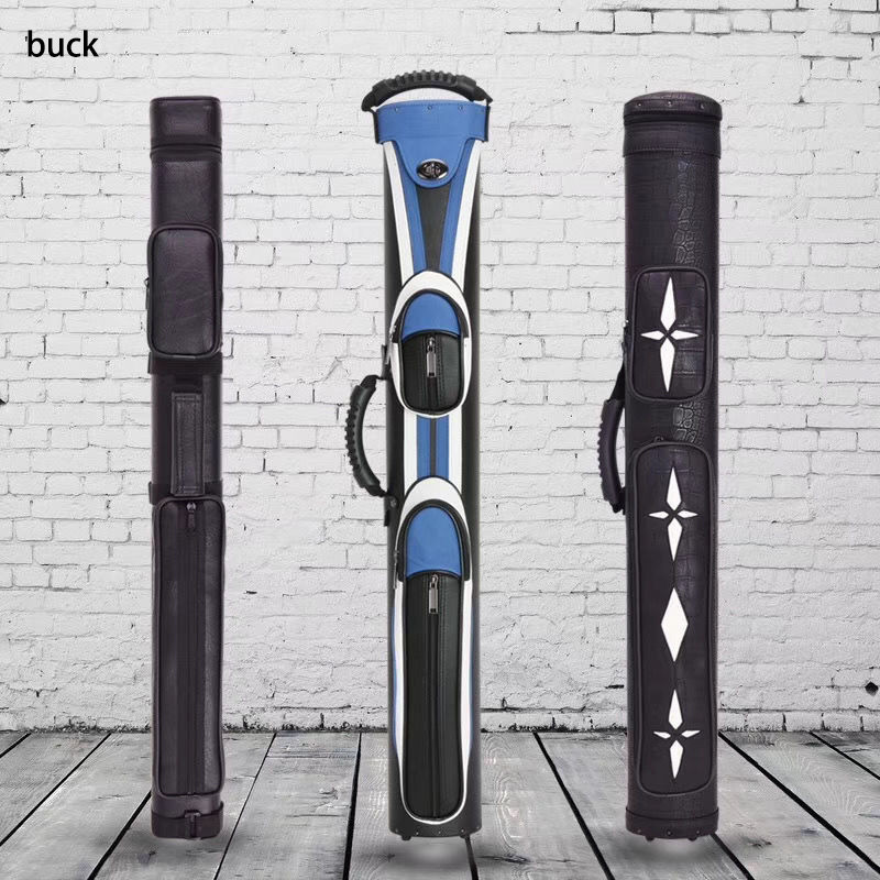 🌟SG Hot selling🌟Billiard Cue Case Pool Cue Tube Black Eight Cue Bag ...