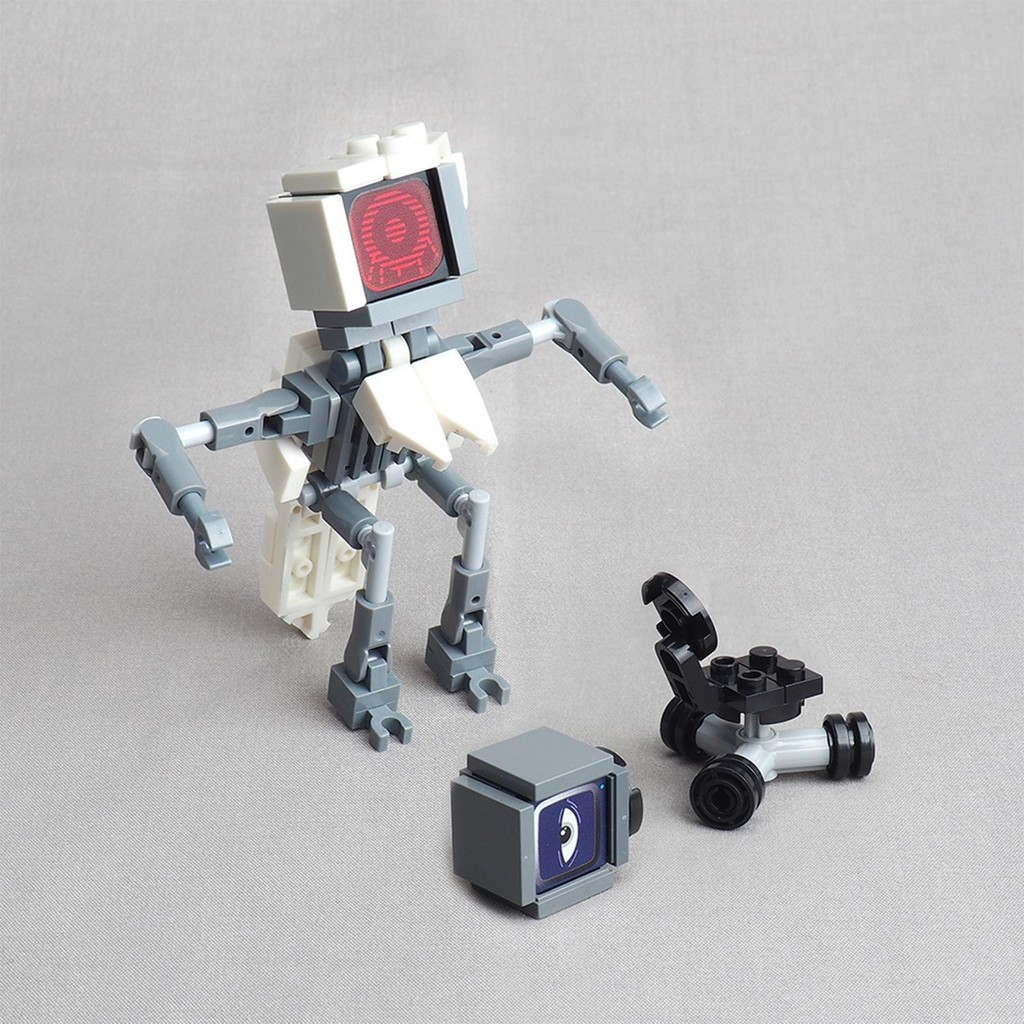 Poppy Playtime 4 Building Blocks Harley Sawyer Action Figures Animals ...
