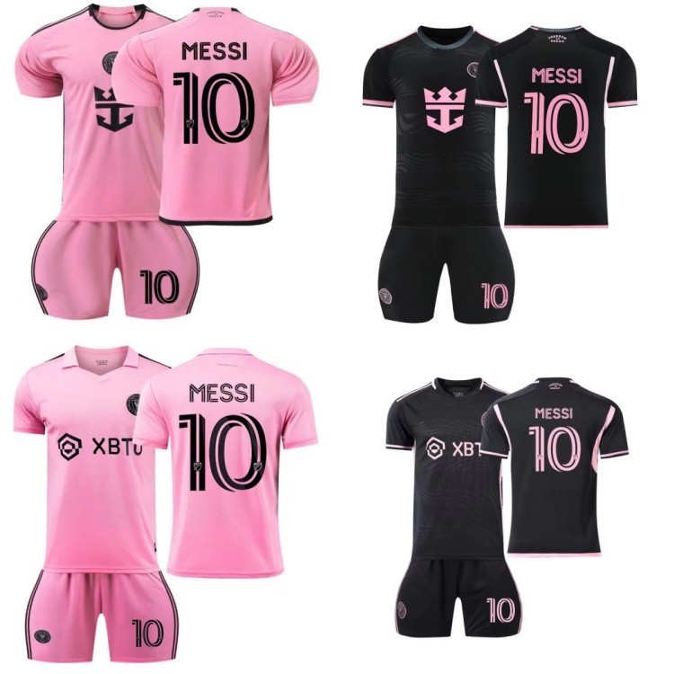 【Uhome】22-23/24-25 Season Inter Miami CF Messi Soccer Jersey Set Kids ...