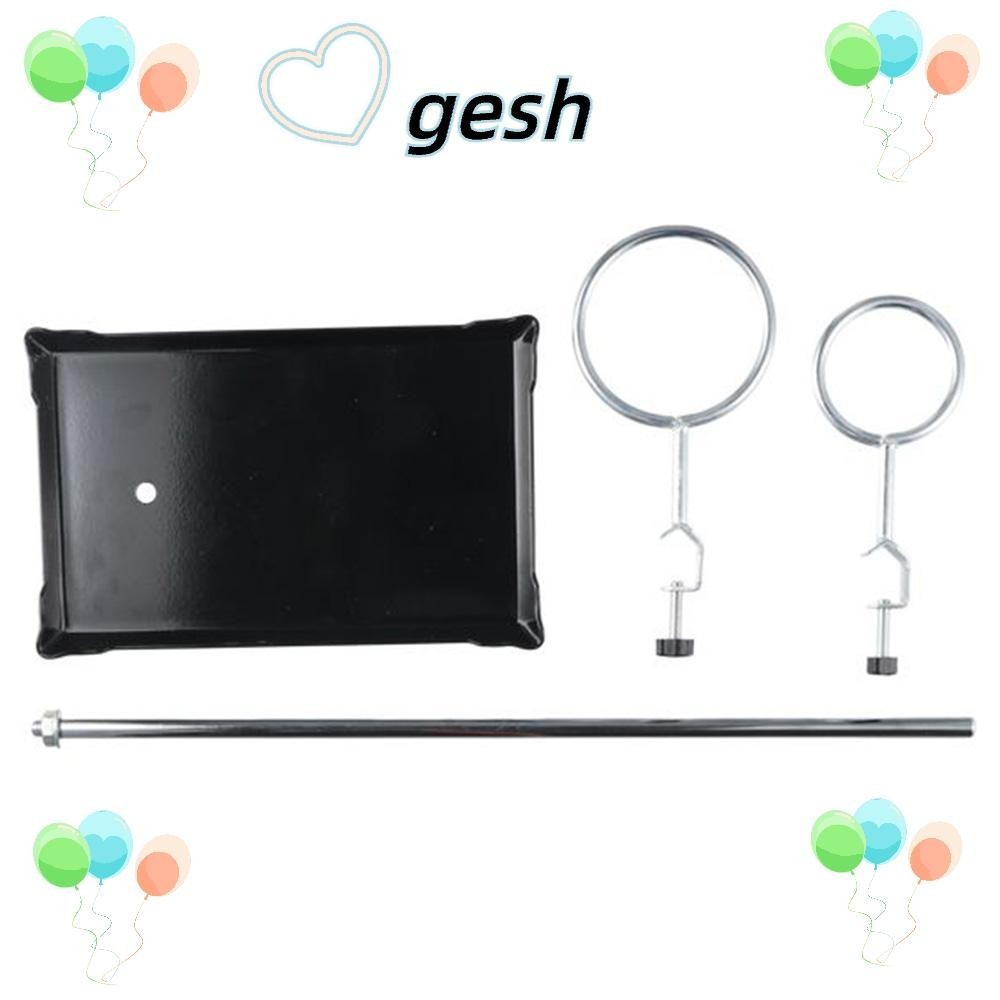 GESH1 Laboratory Stands Support, Rod 16" L with Cast Iron Base Steel ...