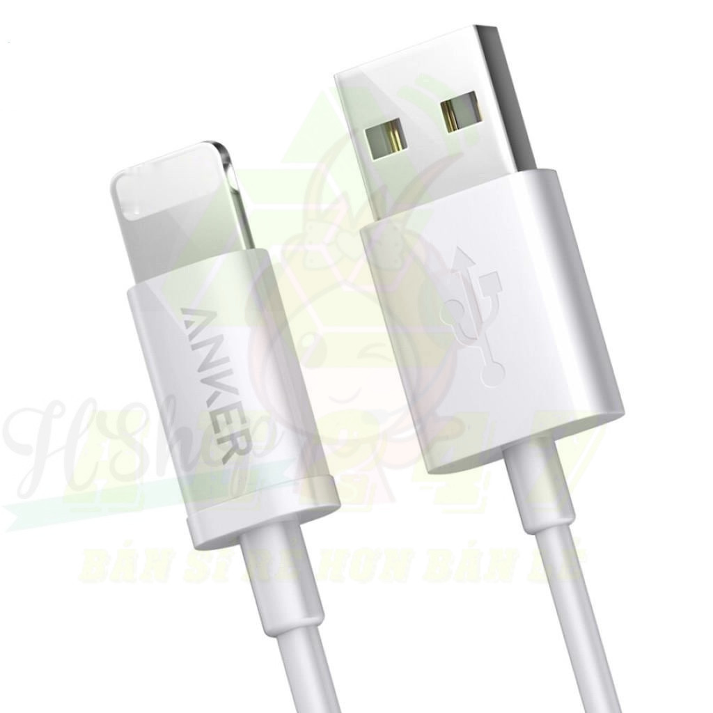 Anker A7101 M.F.I Certified Charging Cord for 5/ 6s / 7P / SE / Air ...