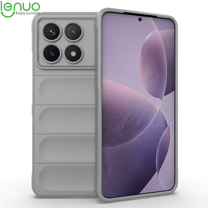 Lenuo Soft Phone Case For Xiaomi Poco F6 F5 X6 X5 Pro 5G M6 Pro 4G Silicone Casing Shockproof ...