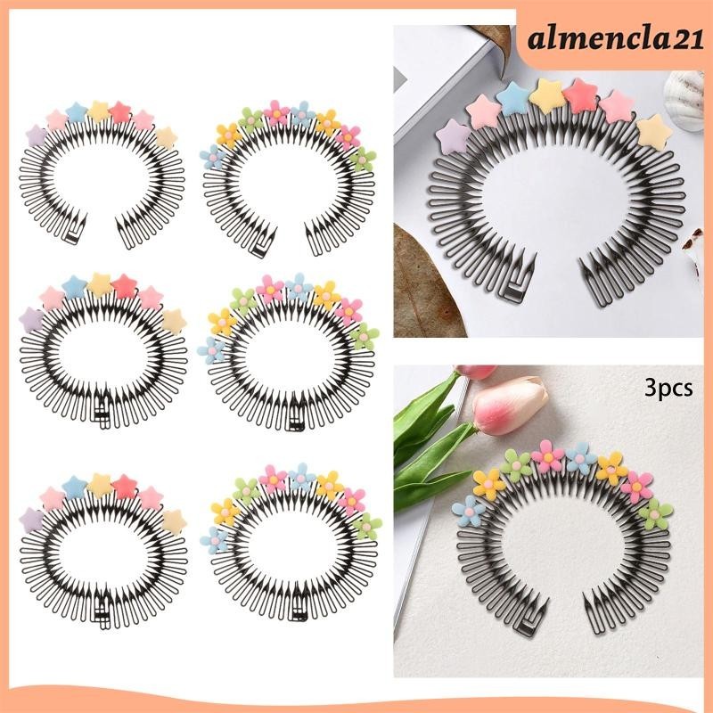 [Almencla] Hair Finishing Fixer Hairstyle Tool Combs for Girls Curly ...