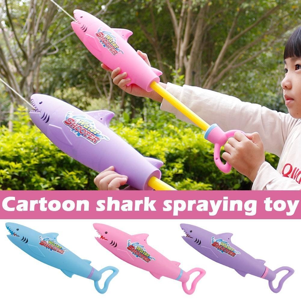 Cartoon Shark Water Guns For Kids Highpressure Sprayers For Fun Beach ...