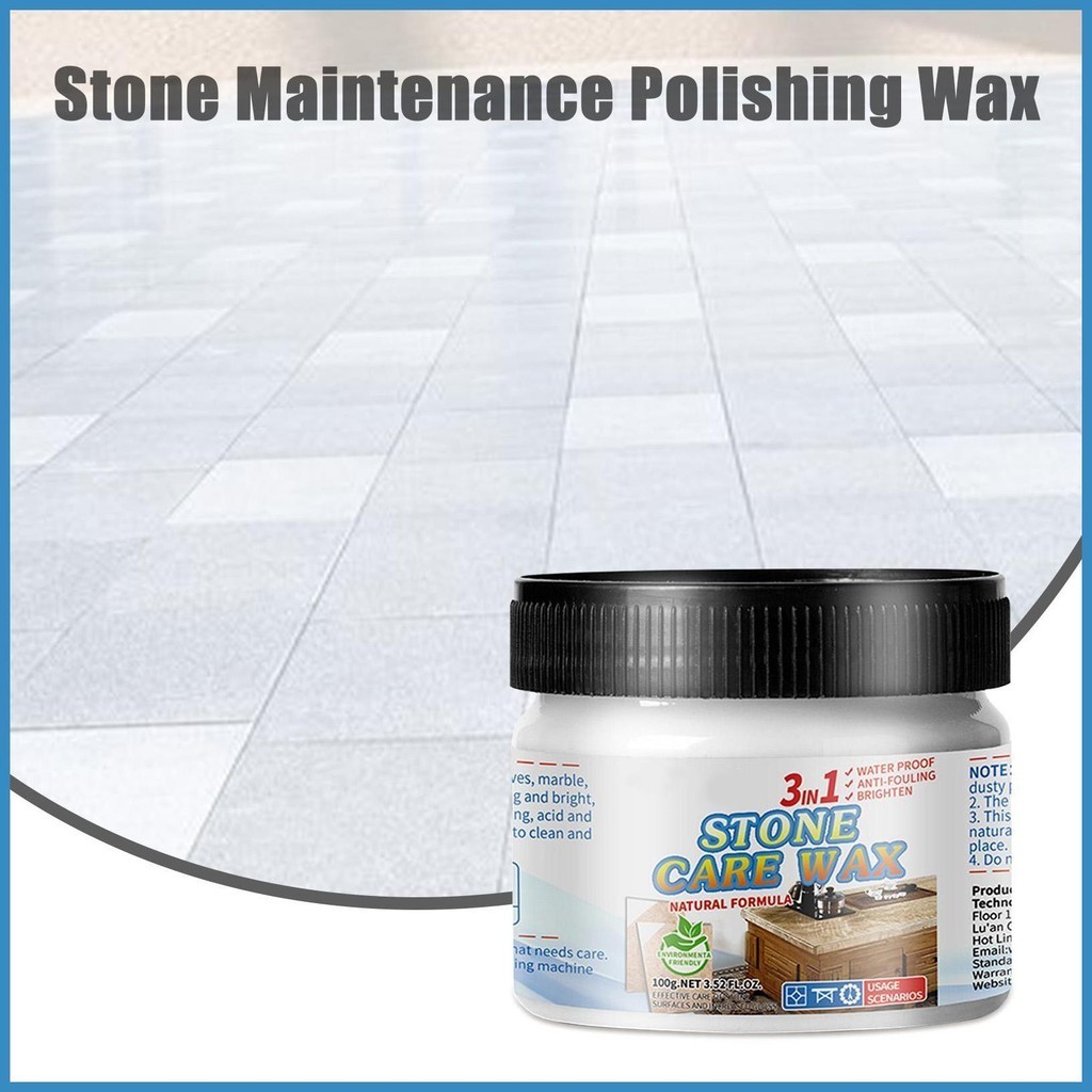 Granite Polishing Kit Marble Finishing Granite Shine Wax Enhance Your ...