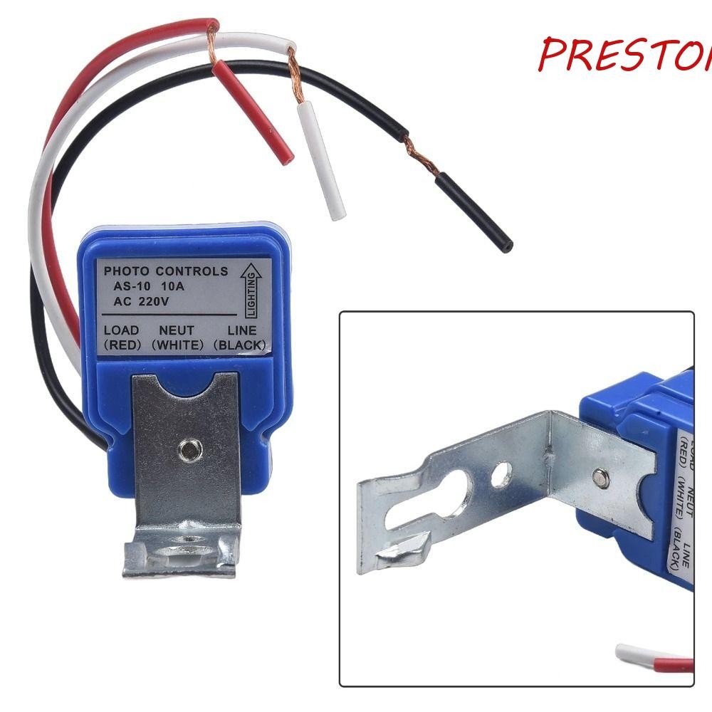 PRESTON Photoswitch Sensor Switch 220V 10A Light Detection Detector ...