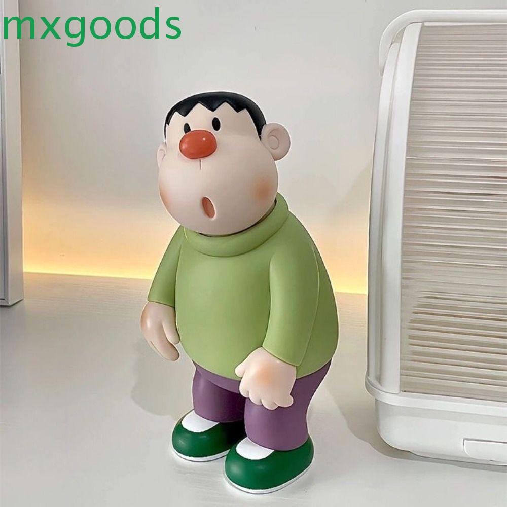 MXGOODS Anime Gouta Takeshi Figurine, Crooked Head Fat|Q Version ...