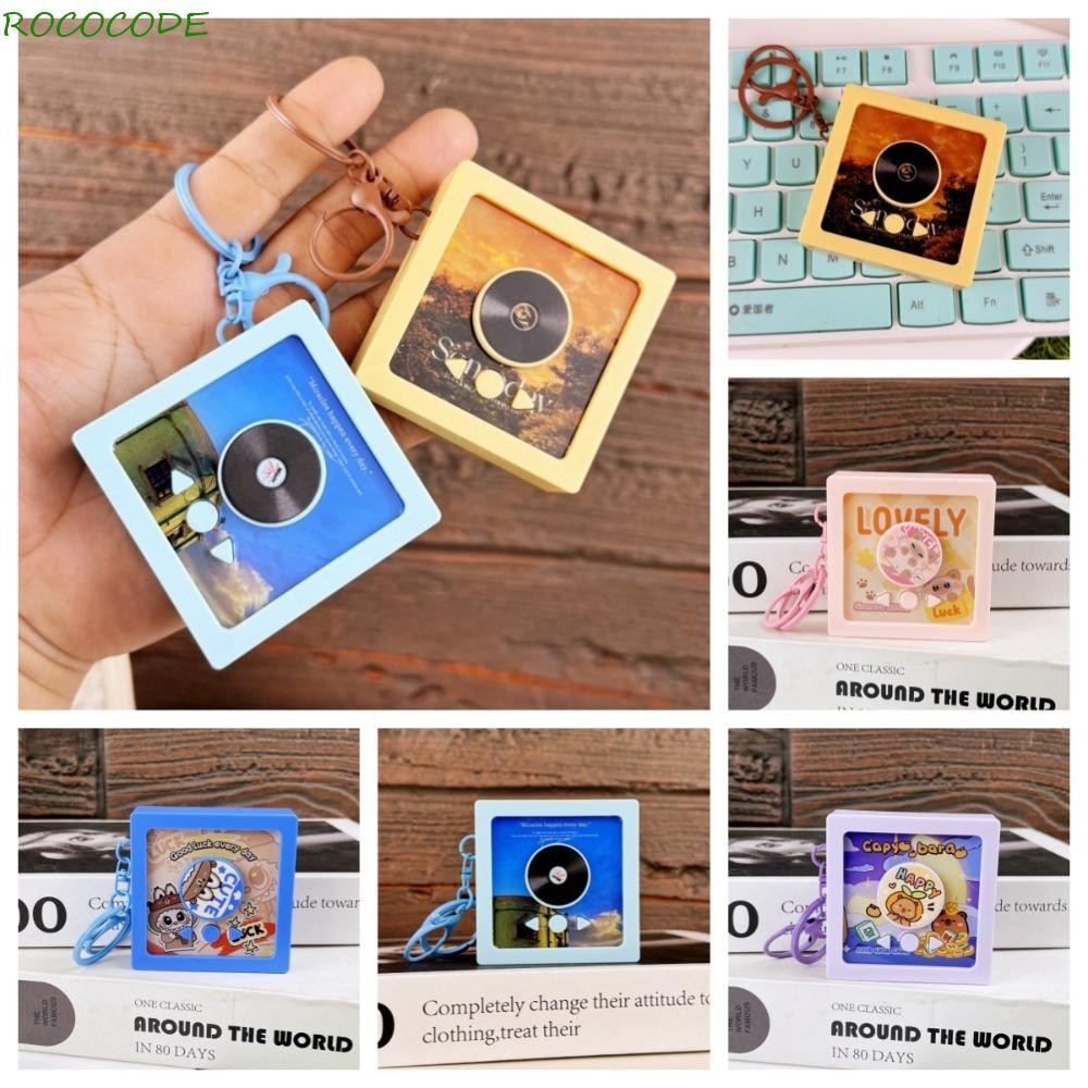 ROCOCODE Capybara Music Pendant, Loudspeaker Recording Mini CD Player ...