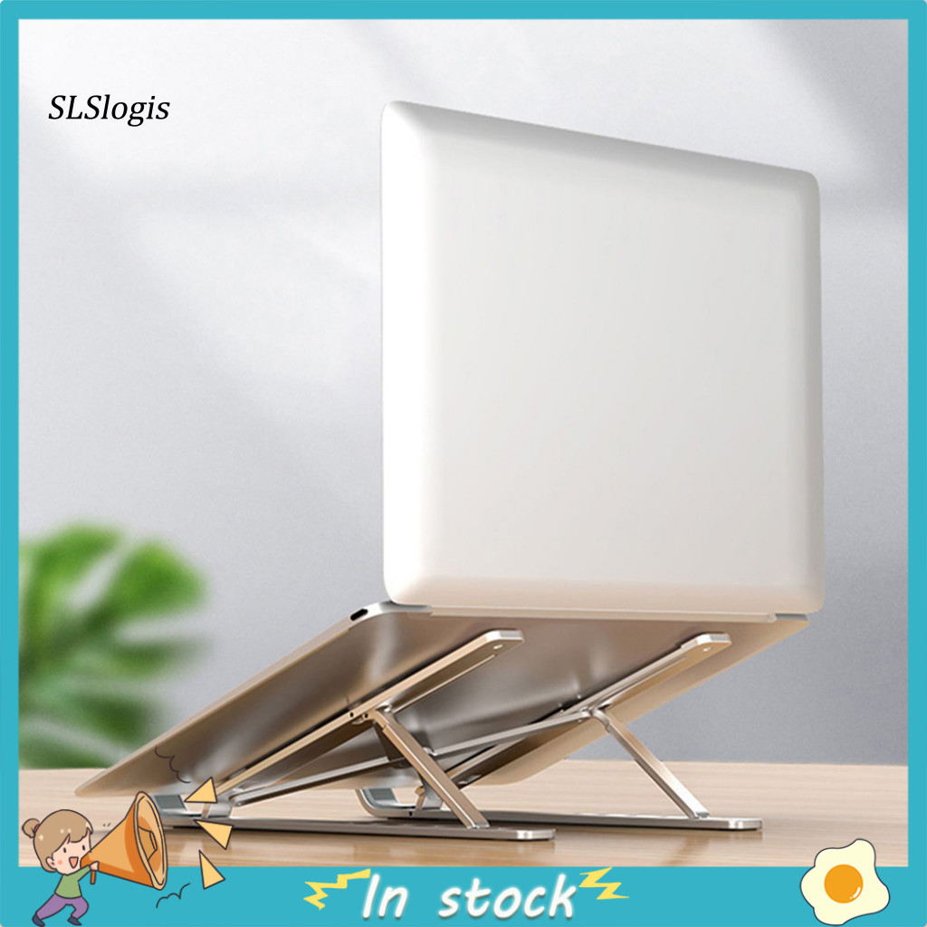 SLS_ Foldable Laptop Stand Triangular Support Laptop Stand Adjustable ...