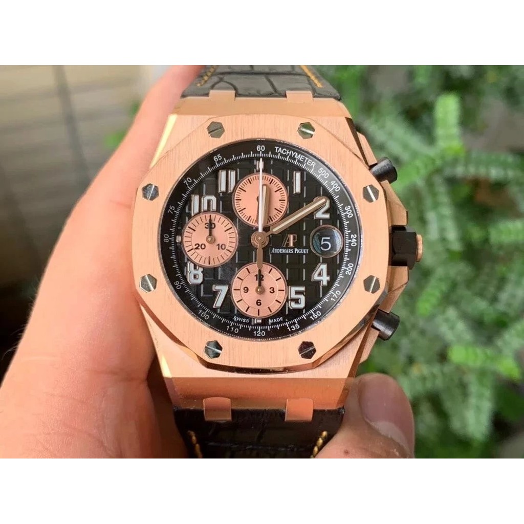 JF Craftsmanship Creates Offshore Style26470OR Full Rose Gold Ceramic ...