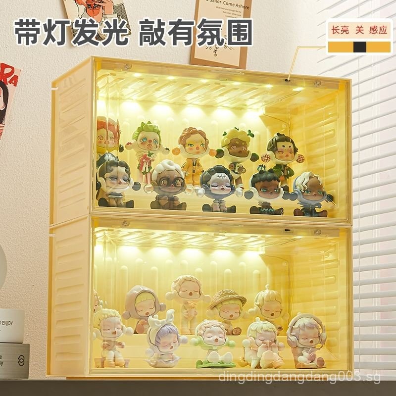 Blind Box Storage Display Stand Pop Mart Container Acrylic Transparent ...