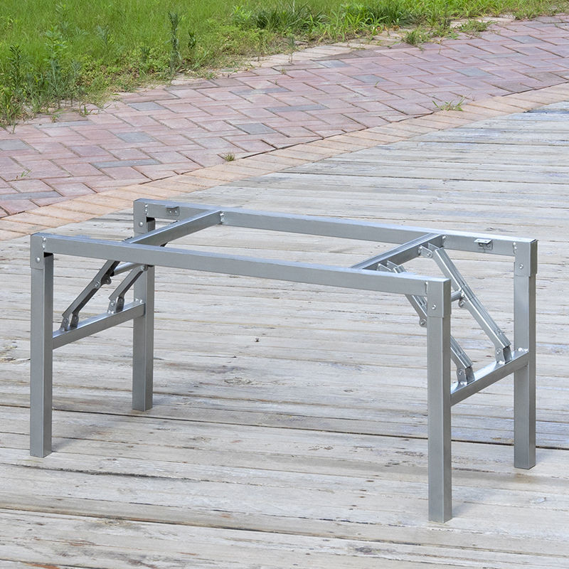Folding Table Leg Bracket Coffee Table Base Folding Table Frame Iron ...