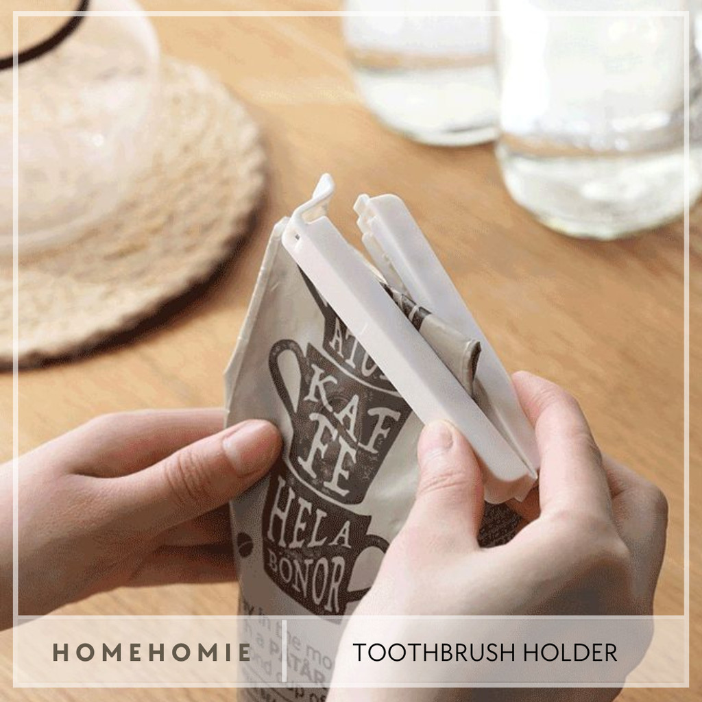 Homehomie 6 Piece Plastic Bag Food Packaging Seal Clip Snack Bag ...