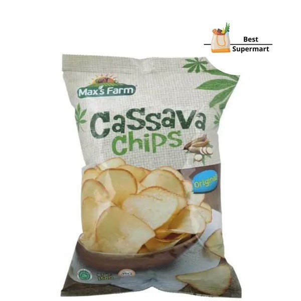 Maxs Farm Cassava Chips Original 150g Shopee Singapore