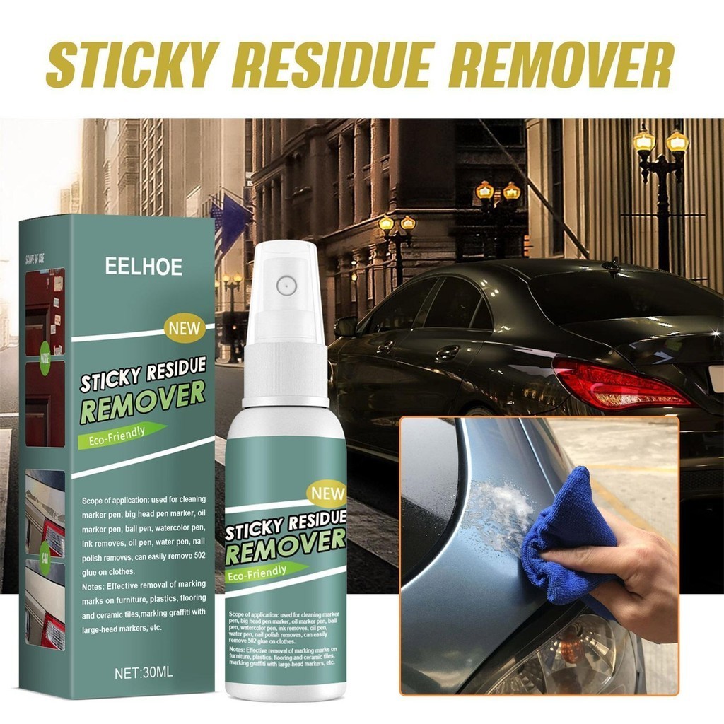 Car Sticker Remover Labels Stain Remover Dirt and Stain Removing Spray ...