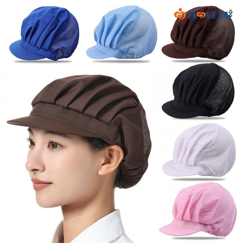 Multi-purpose Kitchen Cooking Chef Cap - Food Service Hair Nets Chic ...
