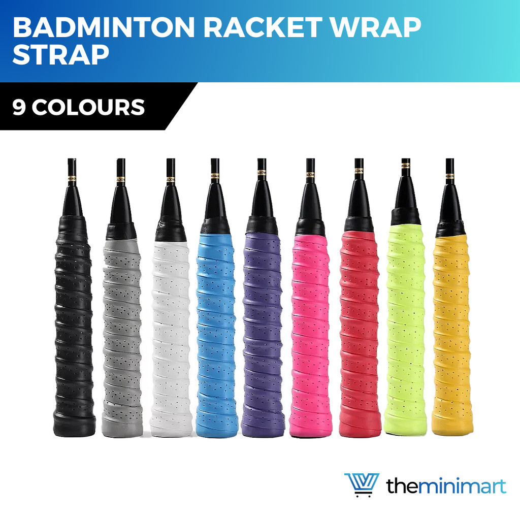 Badminton Racket Wrap Strap Racket Hand Glue Keel Sweat-Absorbent Strap ...