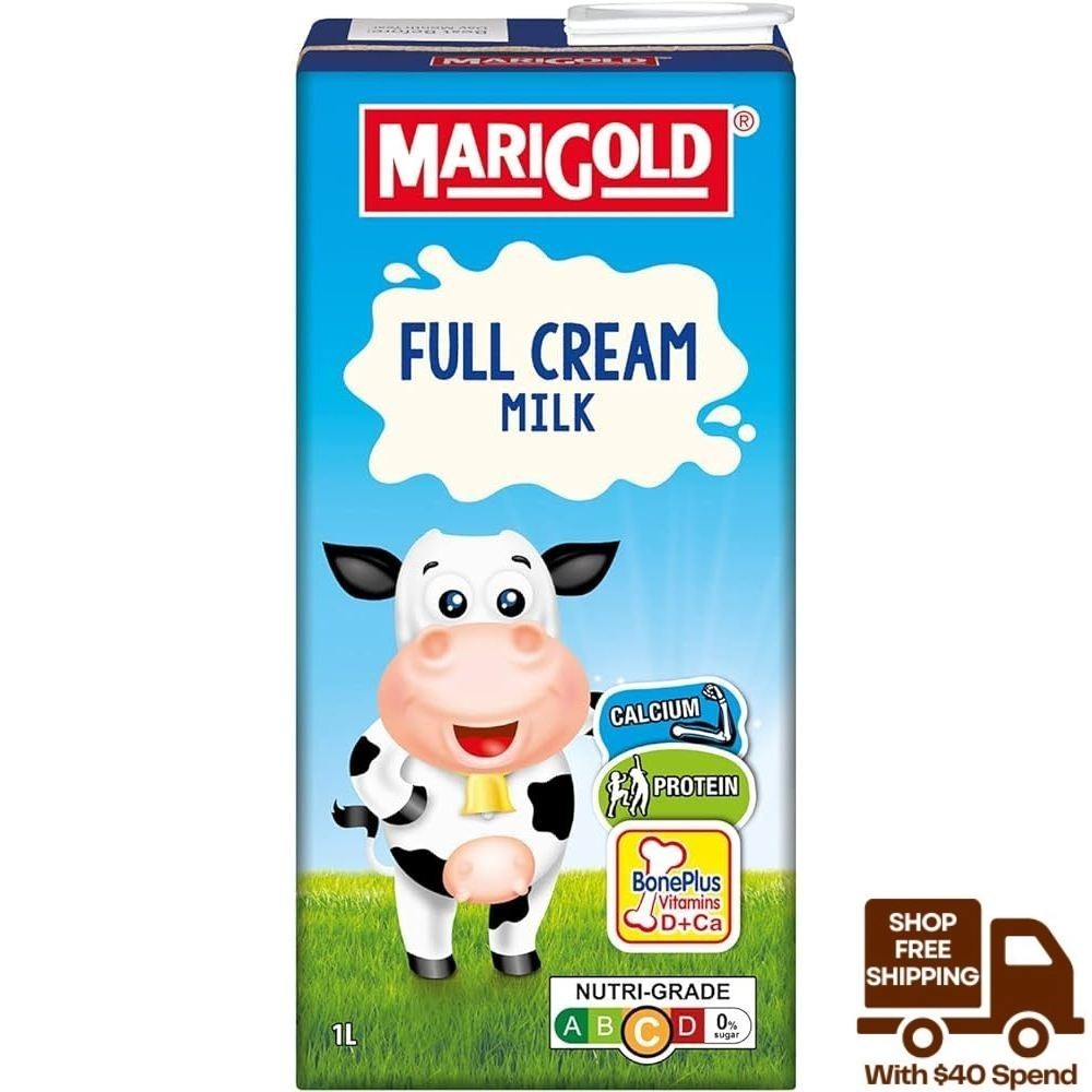 Marigold Full Cream UHT Milk 1L | Shopee Singapore
