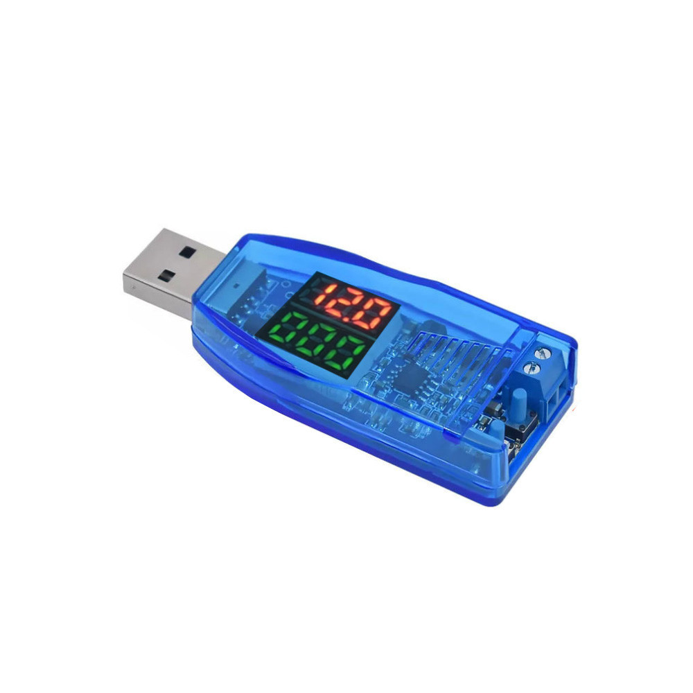 DC-DC 5V to 3.3V 9V 12V 24V USB Step UP / Down Power Supply Module Red Green Display Voltage ...