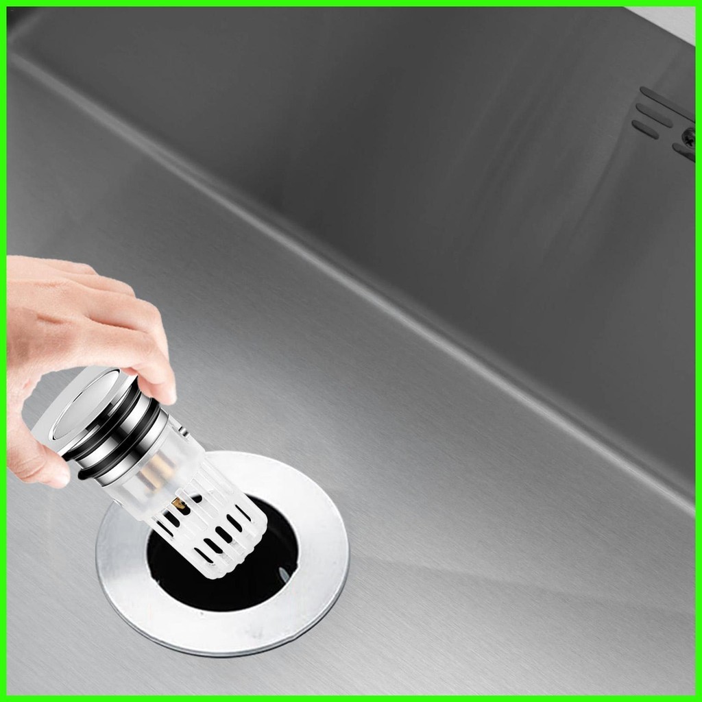 Pop Up Sink Drain Stopper Anti-Clogging Wash Basin Drain Filter Multi ...