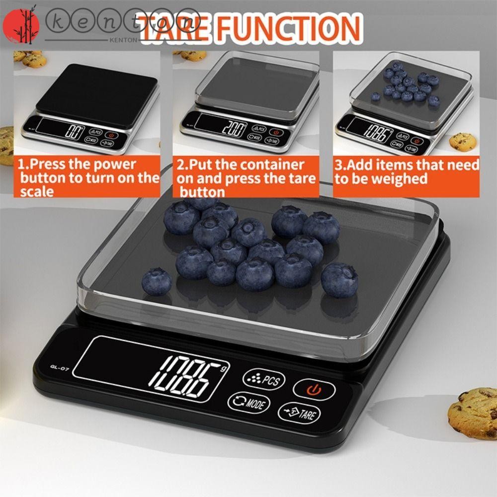 KENTON Kitchen Weighing Scale, Precise Graduation Accurate Kitchen Food ...