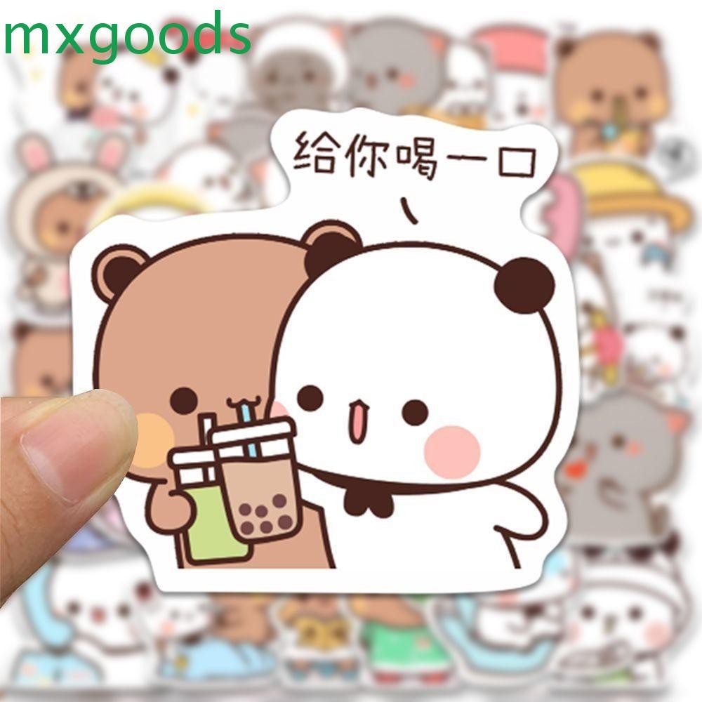 MXGOODS Bubu And Dudu Stickers, Little Panda Self-Adhesive Bubu Dudu ...