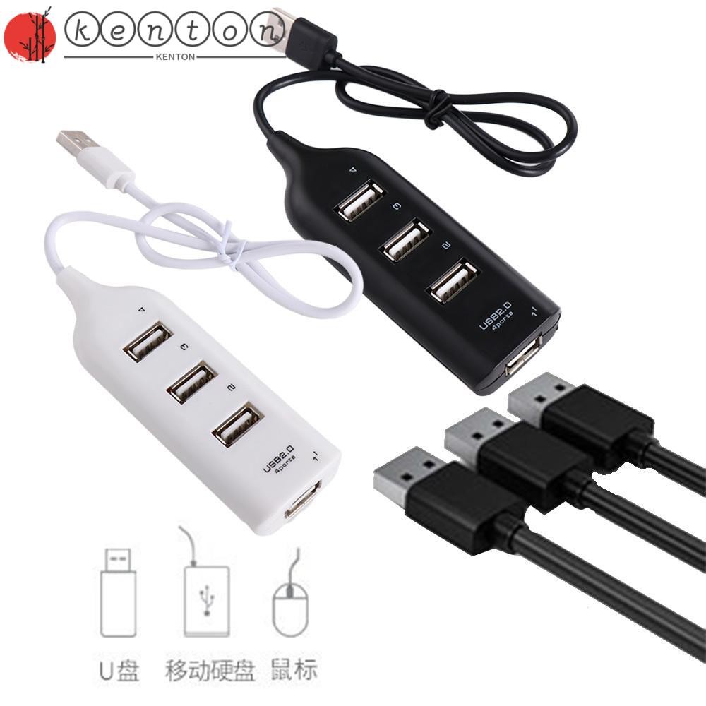 KENTON 4 Port USB 2.0 Hub Hub Adapter 4-Port High Speed Computer ...