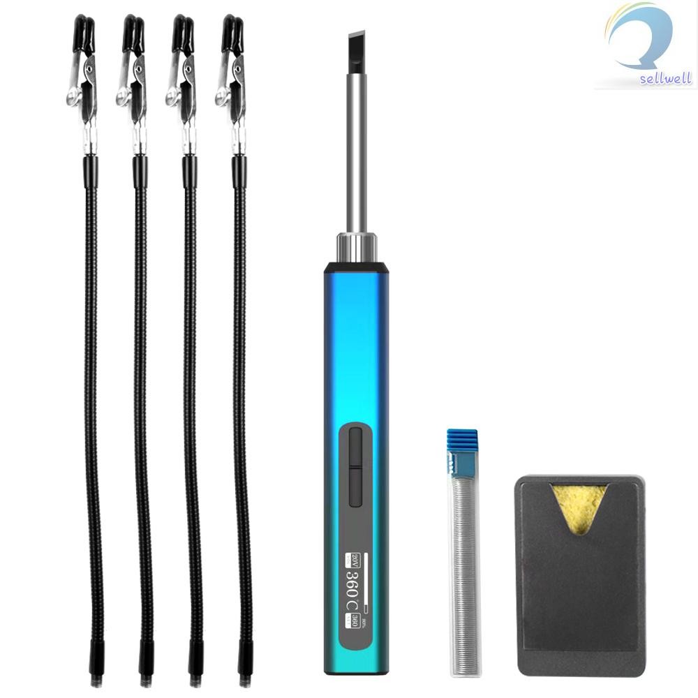 Mini Intelligent Electric Soldering Iron Portable 65W High Power ...