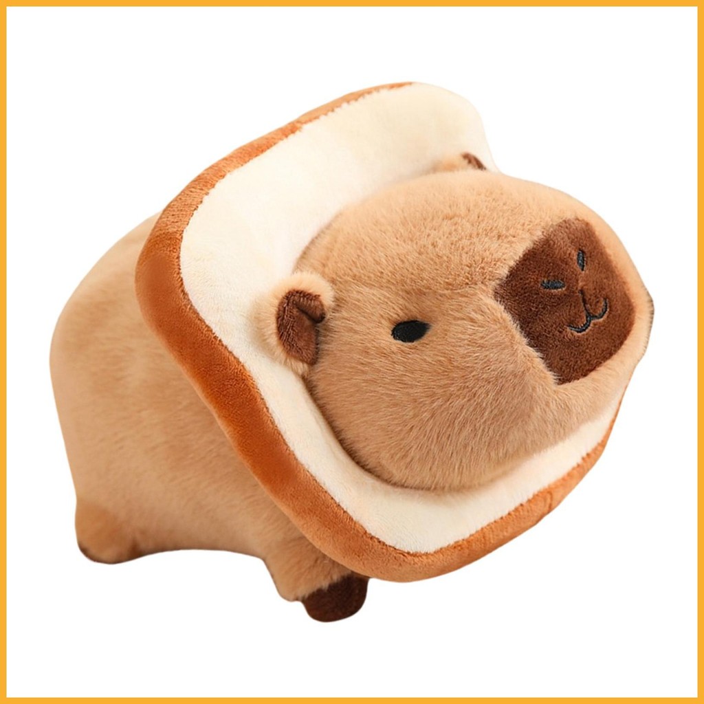 Capybara Plush 10-Inch Soft Stuffed Capybara Plush Portable Toy Pillows ...