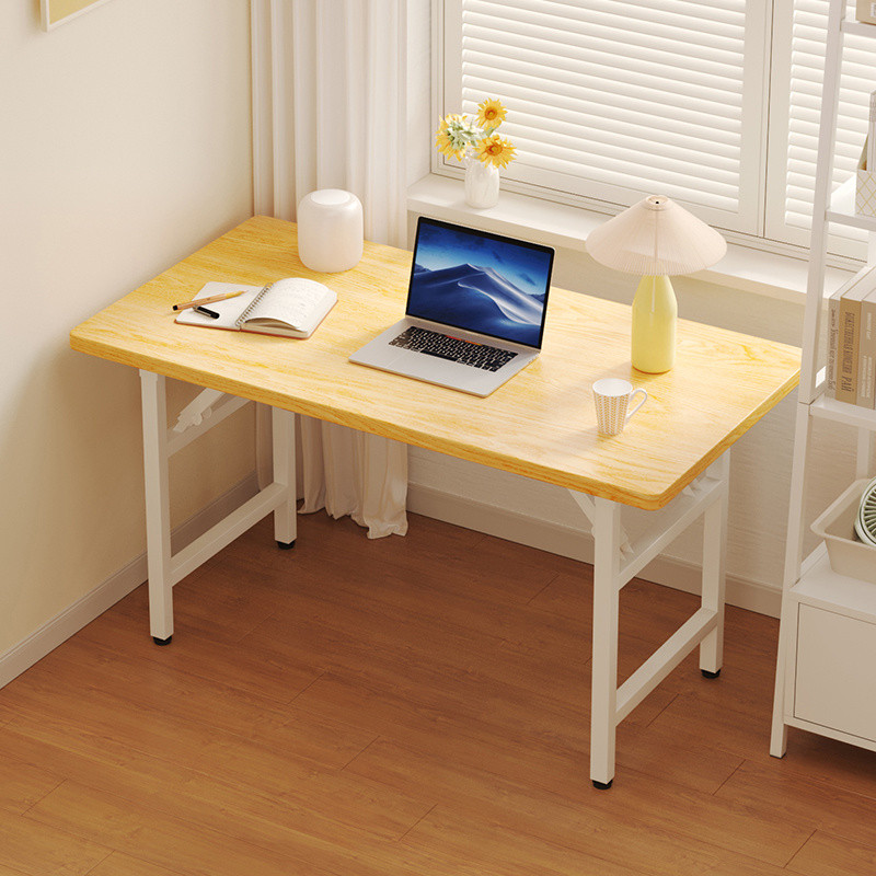 Table Computer Desk Furniture Laptop Table Installation-Free Folding ...