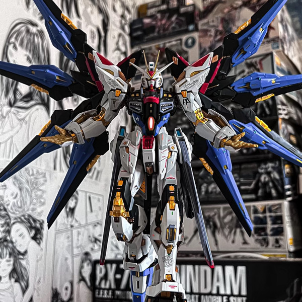 Lego Mecha Series Gundam Model Boy Assembled Toy MB Strike Free Robot ...