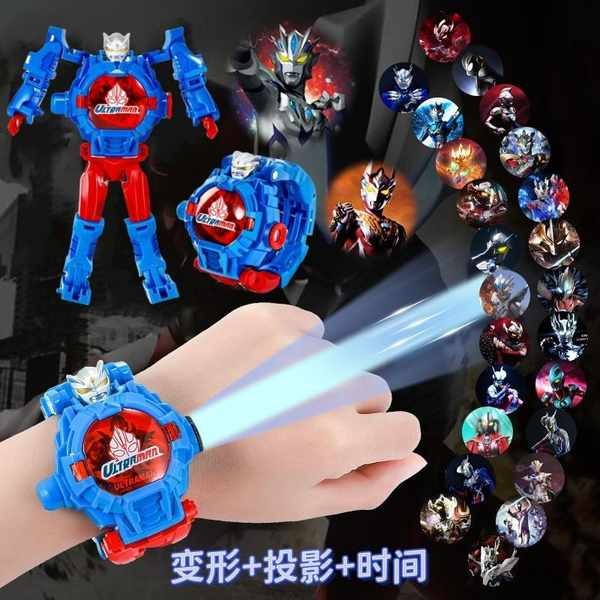 Siro Watch Transformer Toy Evolution Spiderman Transformation Glowing ...