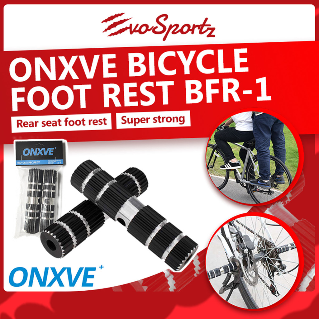 ONXVE Bicycle Foot Rest BFR-1 | Bike Peg | Bicycle Foot Pegs | Shopee ...