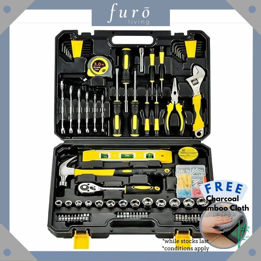 🇸🇬[New Product Sale]108pcs All That You Need Tool Kit Set Tools ...