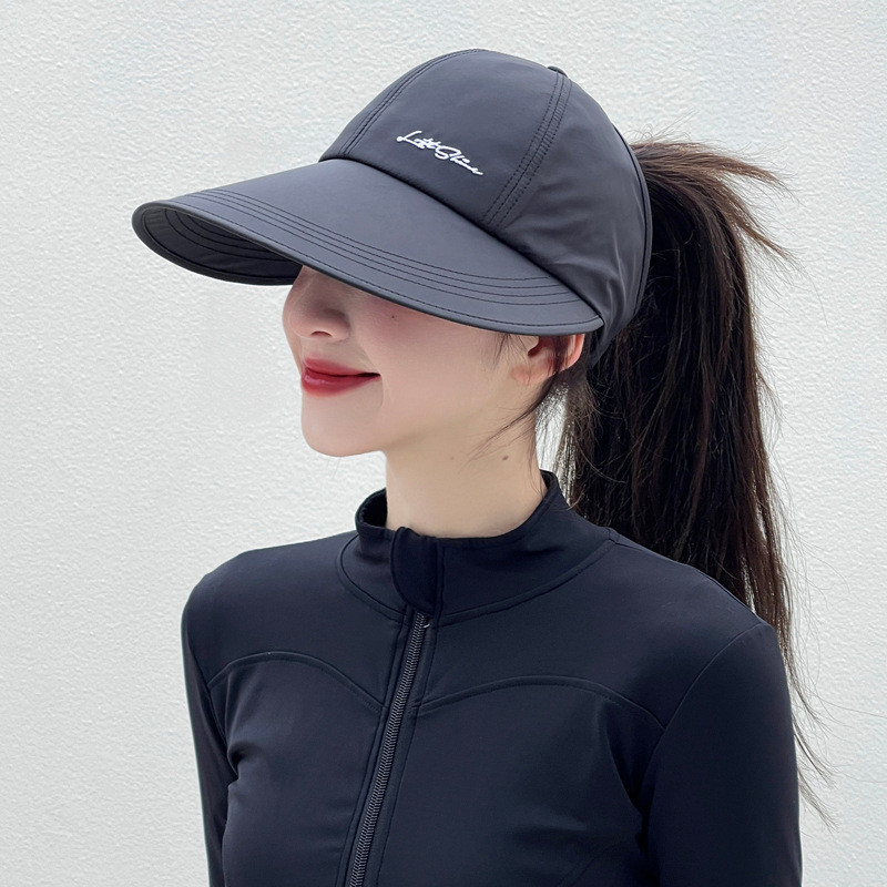 Quick-drying Hollow Top Sun Cap Women Outdoor Baseball Cap Men | Shopee ...