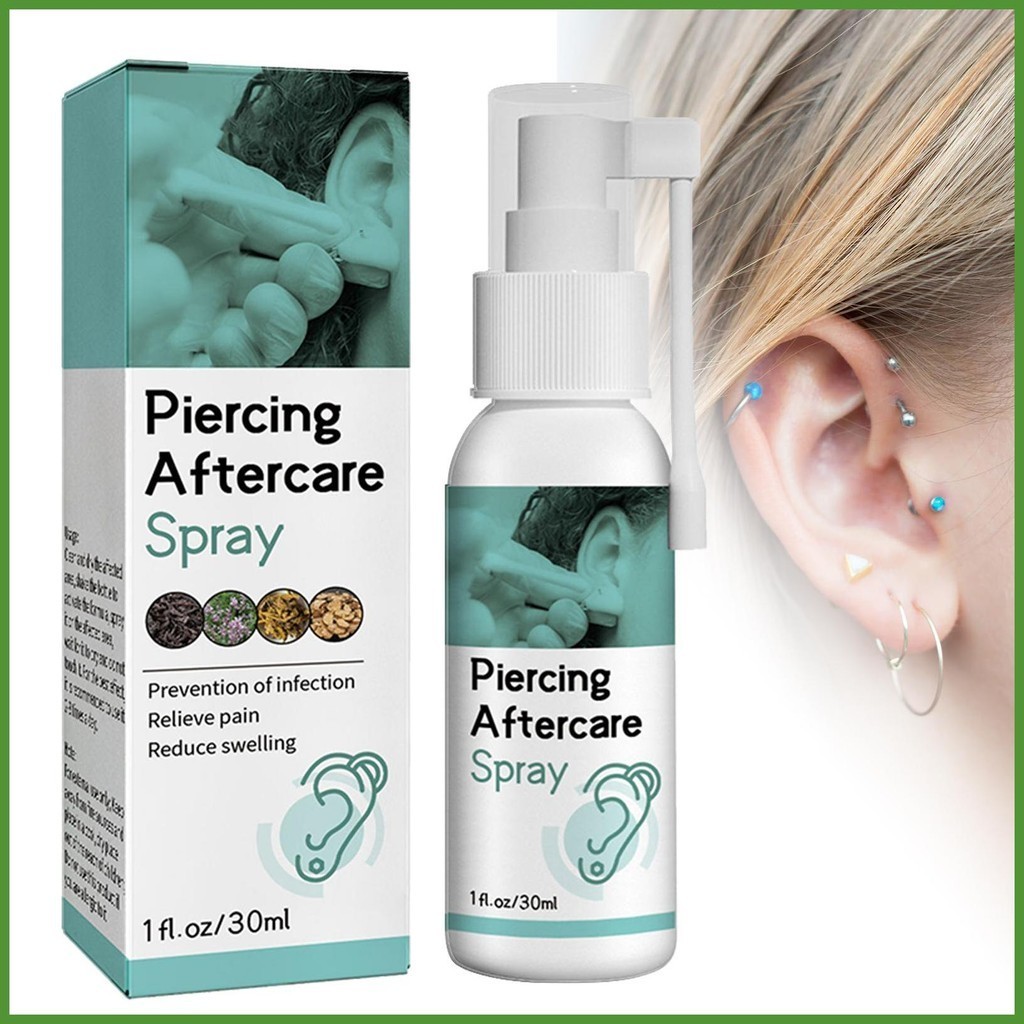 After Piercing Care Solution Natural Piercing Bump Spray Powerful ...