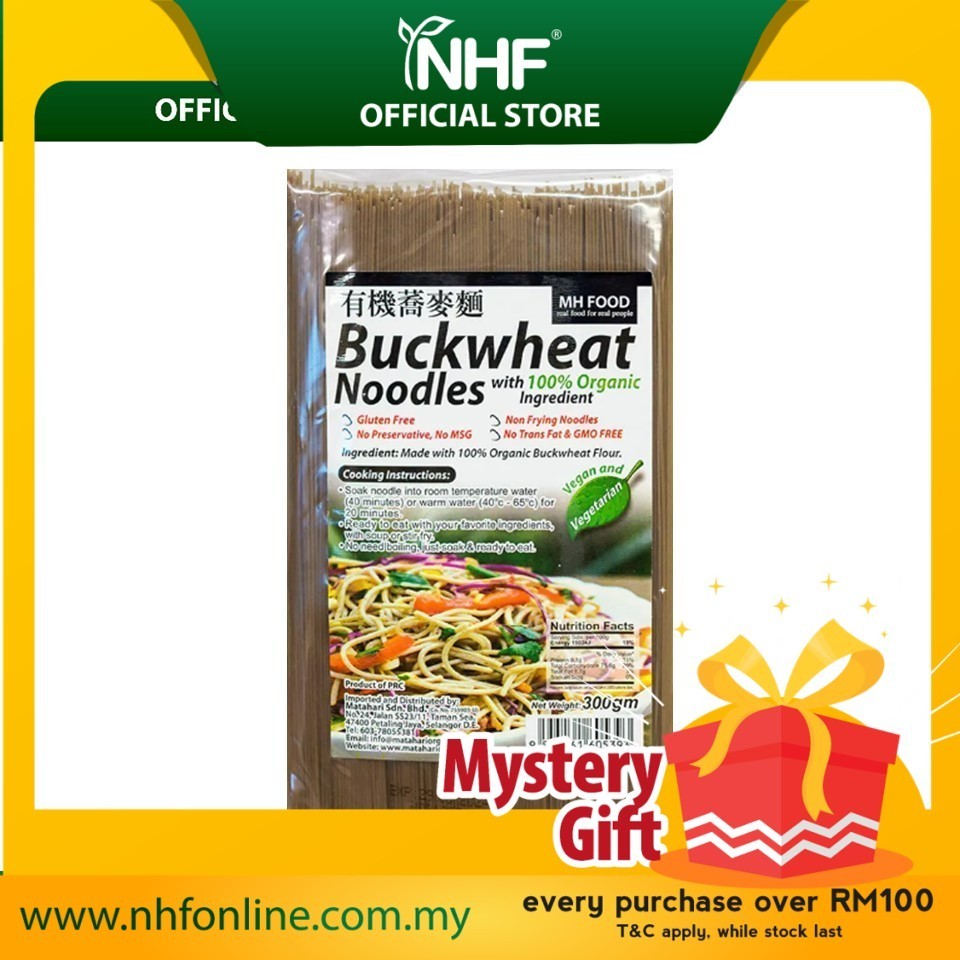 MH FOOD 100% Organic Buckwheat Noodles (300g) | Shopee Singapore