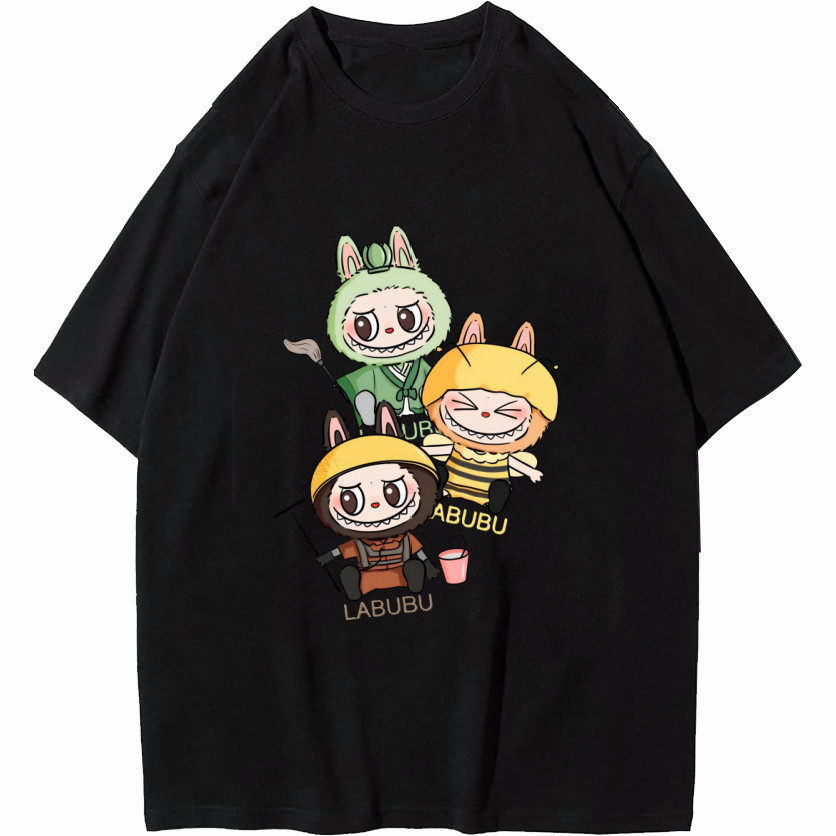 2024 Labubu Labu Boo Oversized T Shirt Pop Mart Inspired Style
