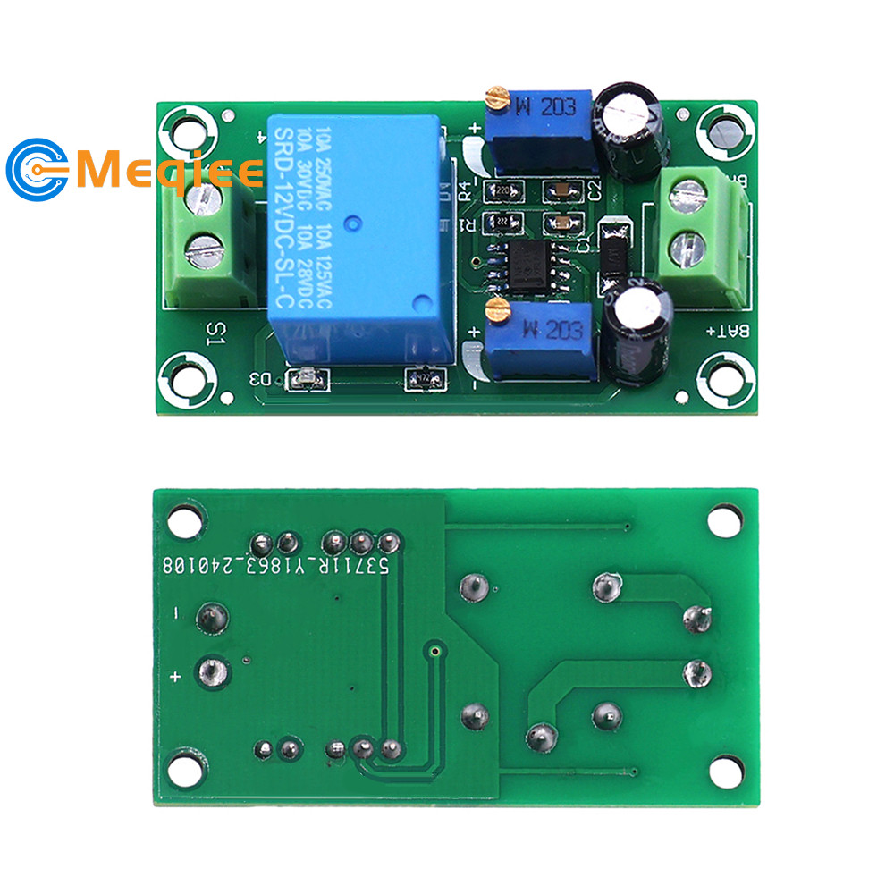 12V Battery Undervoltage Controller Anti-Low Voltage Protection Board ...